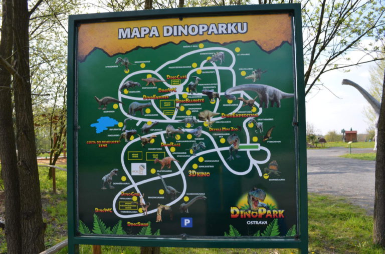 Dinopark Vyškov – Vstupné, otevírací doba, sleva