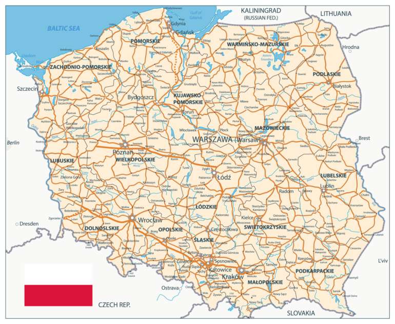 Mapy Polska ke stažení – Výběr 11 hezkých map