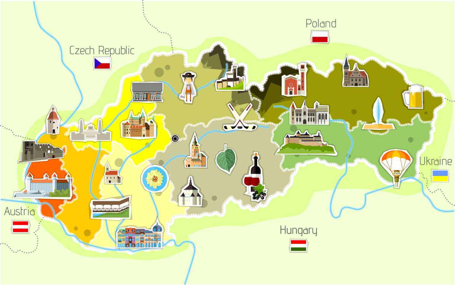 Mapy Slovenska ke stažení – Výběr 12 skvělých map