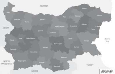 Mapy Bulharska ke stažení – TOP 10 map pro vás