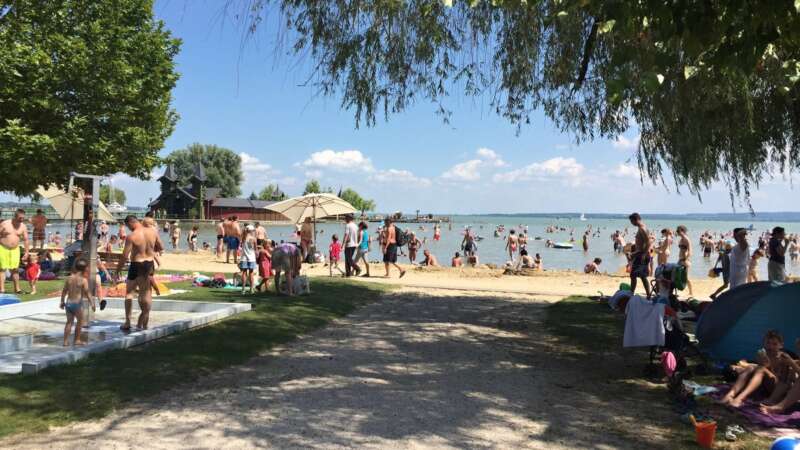 Balaton pláže 🏖️ 5 Nejlepších pláží na koupání