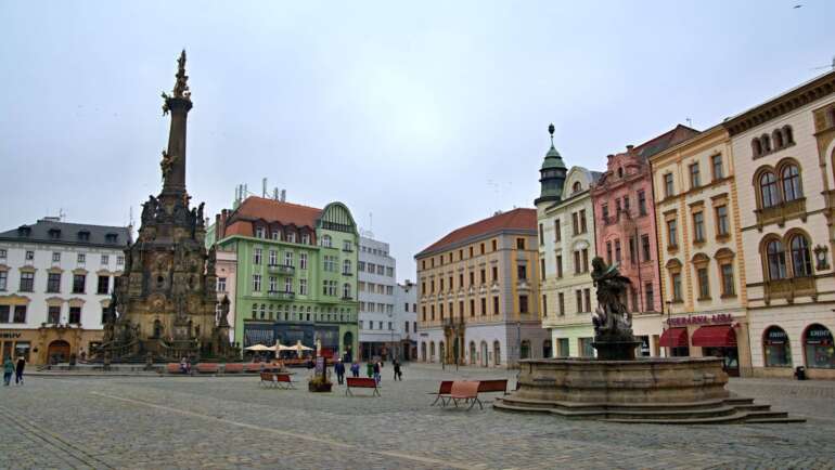 Sloup Nejsvětější Trojice v Olomouci - Vše o památce UNESCO